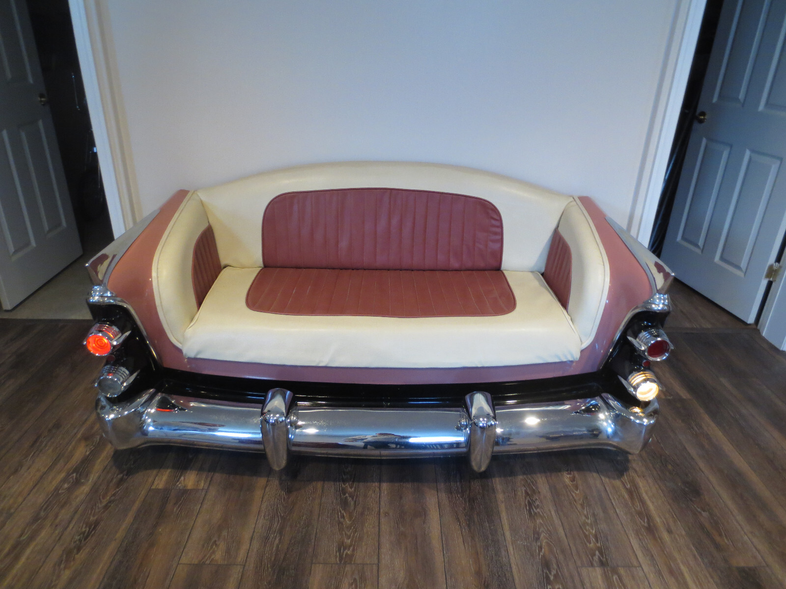 Restored Original Classic Car Sofa/Couch Mercury w/ Lights | eBay