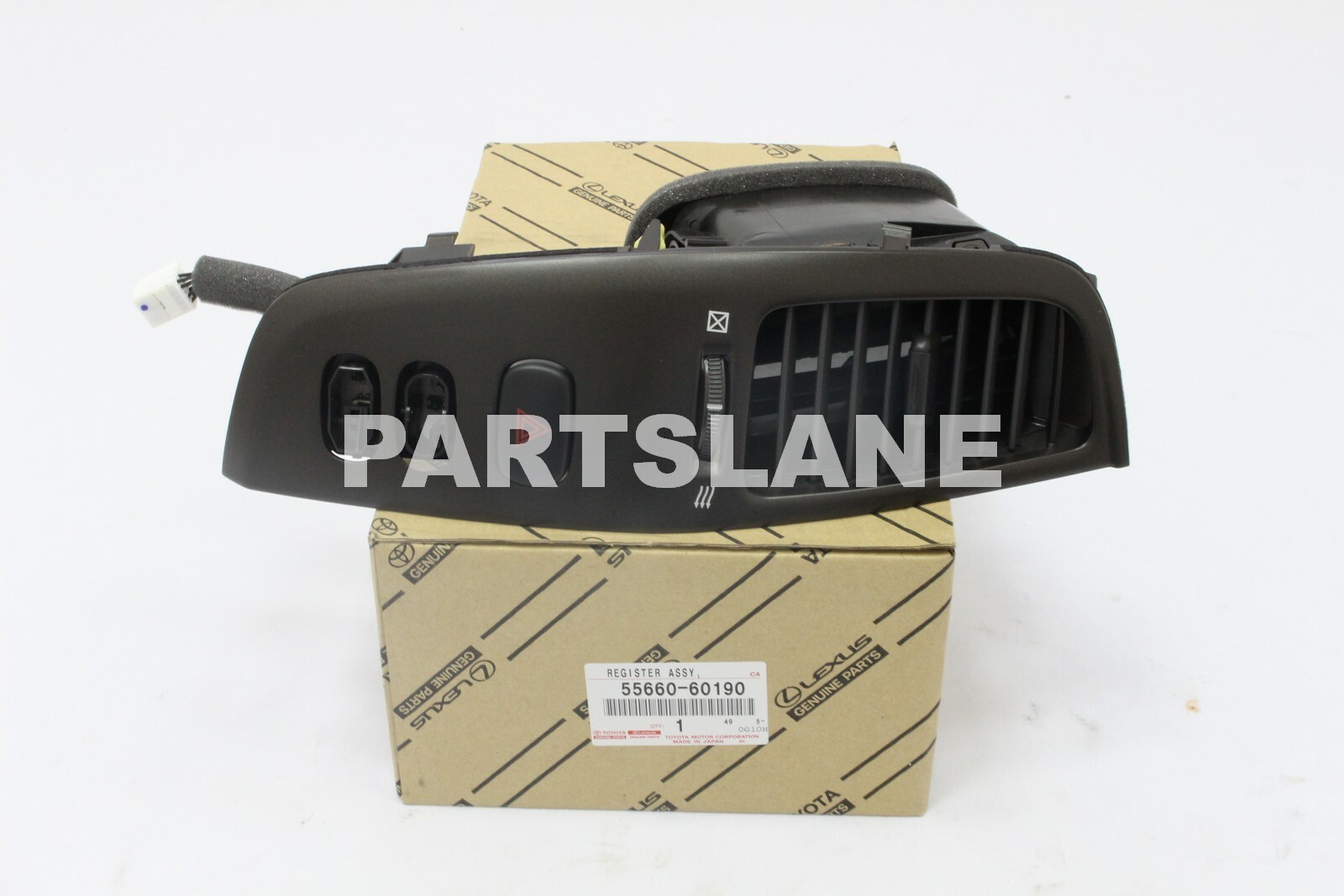 Toyota Land Cruiser 03-07 OEM LH Air Vent Register Instrument Panel ...