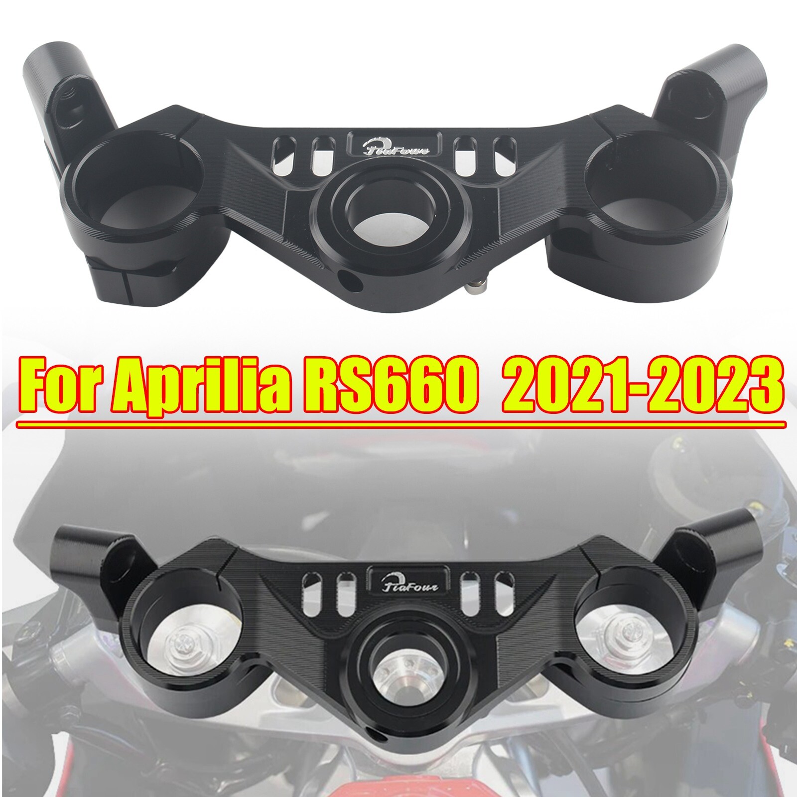LOWERING TRIPLE TREE FRONT UPPER TOP CLAMP FOR APRILIA RS 660 RS660 ...