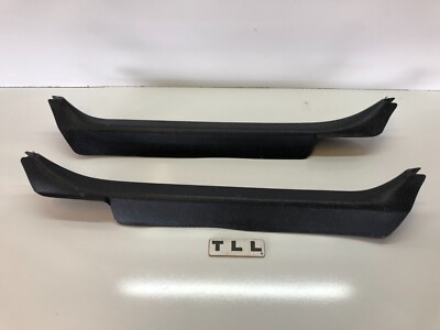 1986-1993 Volvo OEM 240 244 245 RH LH Rear Door Sill Scuff Plate Black ...