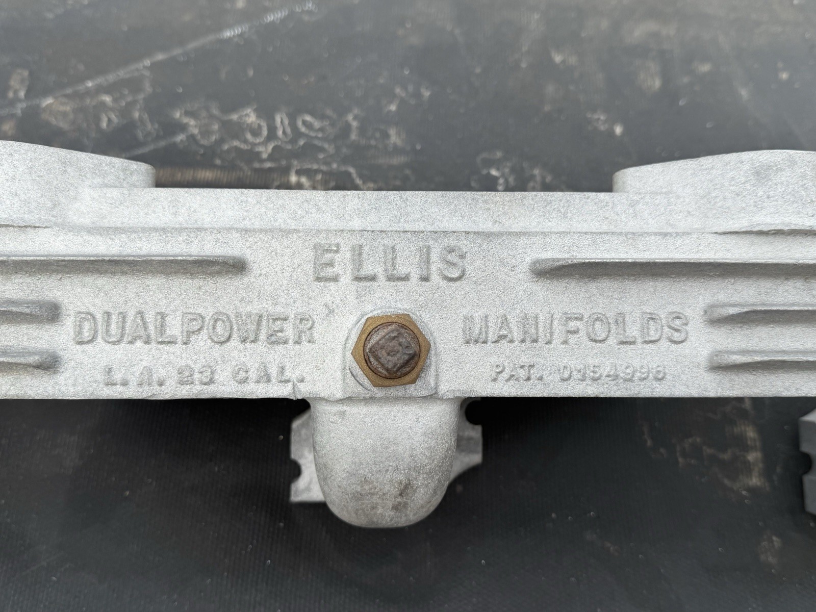 Vintage GMC Inline Six Cylinder Dual Carb Intake | eBay