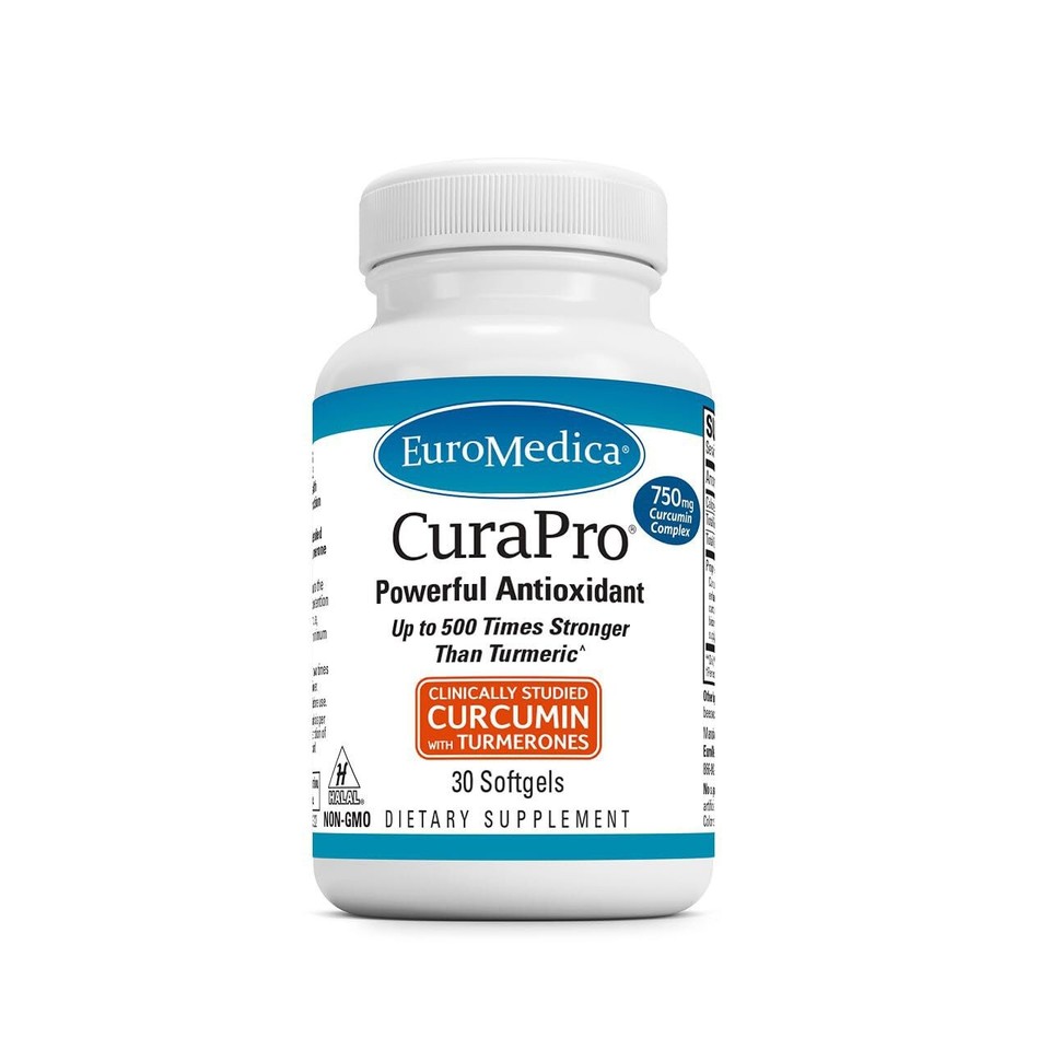EuroMedica CuraPro: High-Potency Curcumin for Brain & Heart Support ...