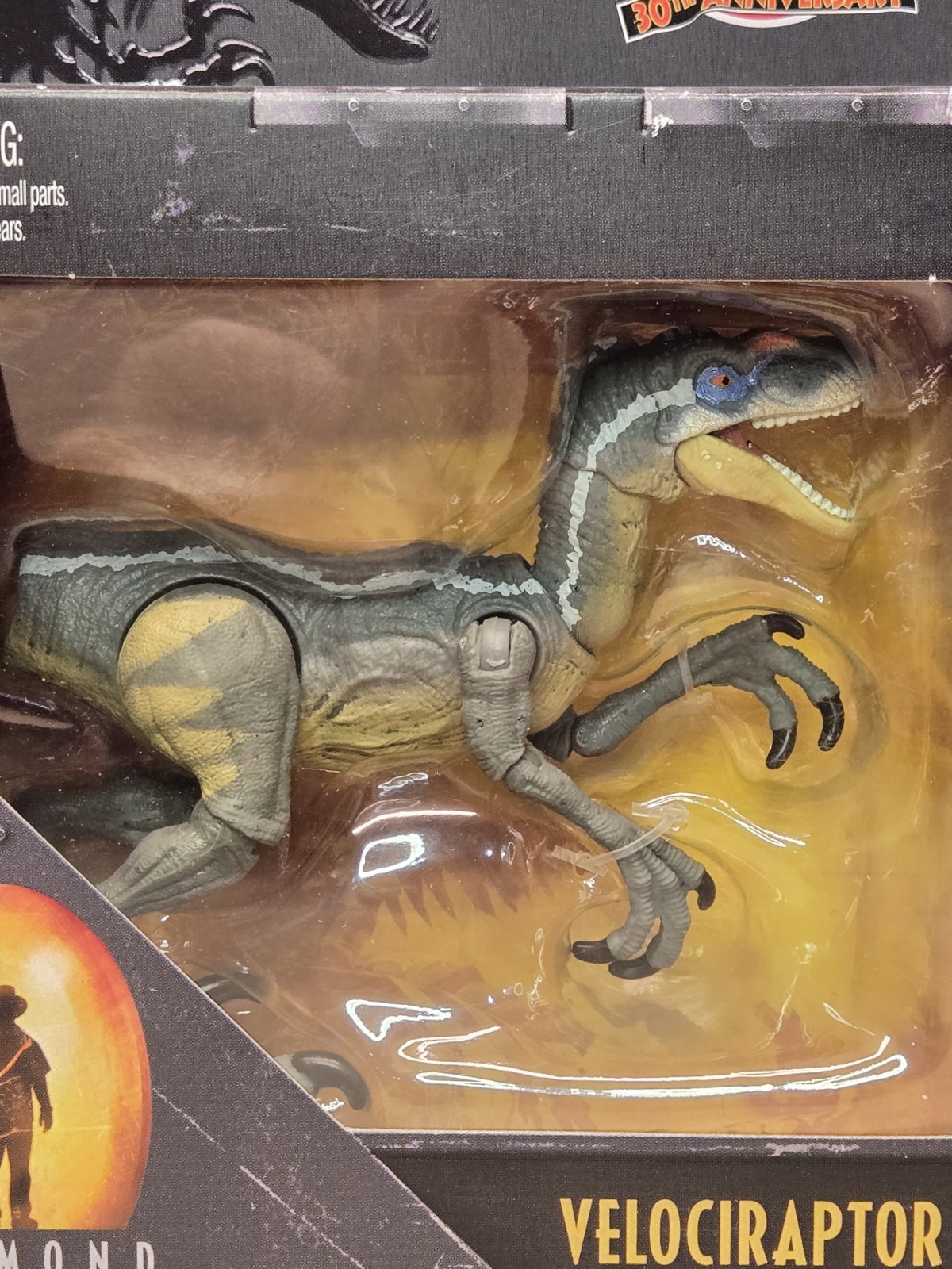 Jurassic World Park Hammond Collection Velociraptor Jurassic Park 3 JP3 ...