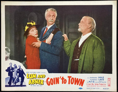 GOIN TO TOWN Original Movie Lobby Card Poster LUM & ABNER Comedy r50 | eBay