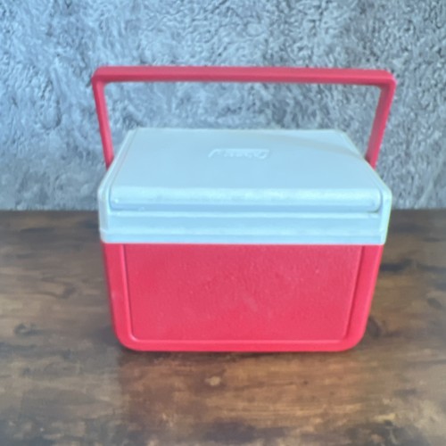 Red SNAP-On COOL BOX Coleman 5205 Cooler 6 Pack 5 QT Lunch Work ...