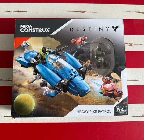 Mega Construx Destiny Heavy Pike Patrol with micro Figure FNP30 NEW USA ...
