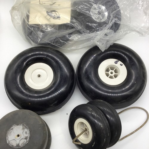 Remote Control model aircraft Wheels 4 sets various scales | eBay