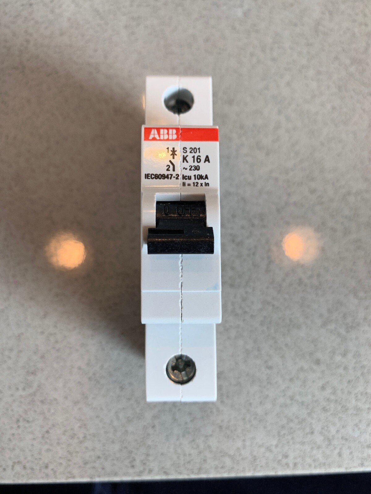 ABB S201-K16 16 Amp Circuit Breaker New | eBay