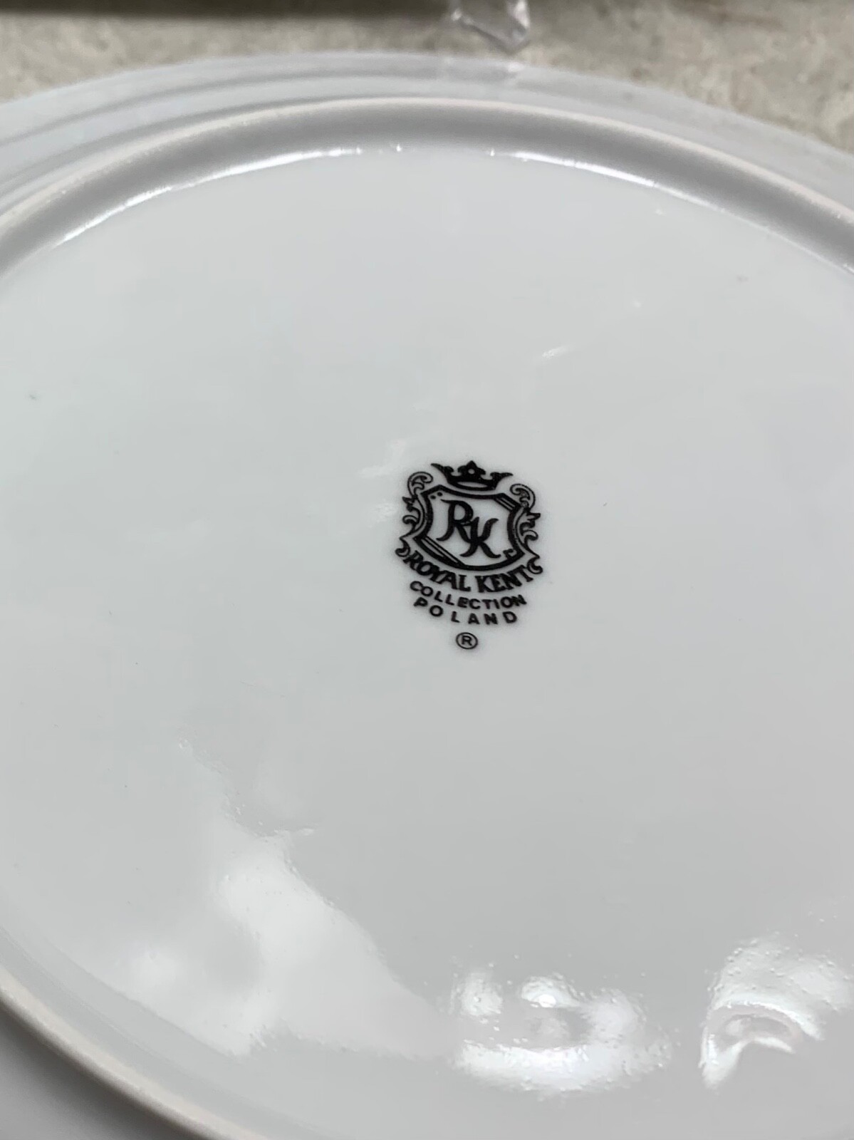 Royal Kent Collection Poland china Dinner plates set 4 rose pattern | eBay