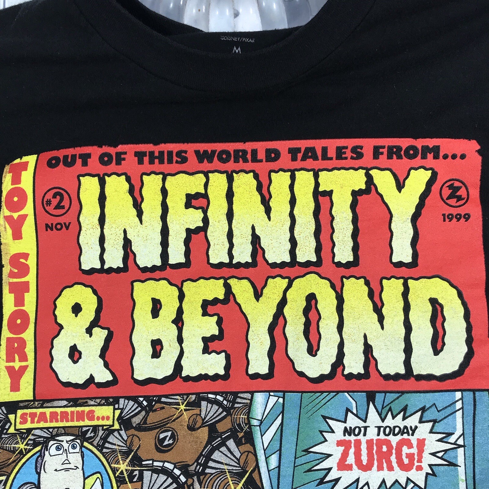 Disney Pixar Toy Story Infinity & Beyond T-Shirt Buzz… - Gem