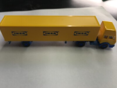 Wiking Ikea Semi and Trailer Truck HO Scale Trains | eBay