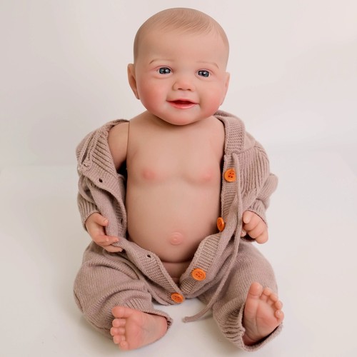 20" Full Body Realistic Reborn Doll Kinsley Anatomically Correct 3D Painted Skin | eBay