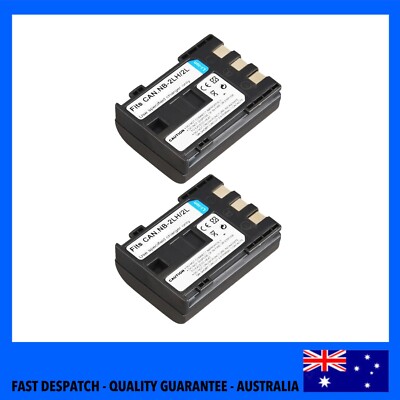 2 NB-2L NB-2LH Battery f4 Canon EOS 350D 400D Rebel XT XTi MV800i ...