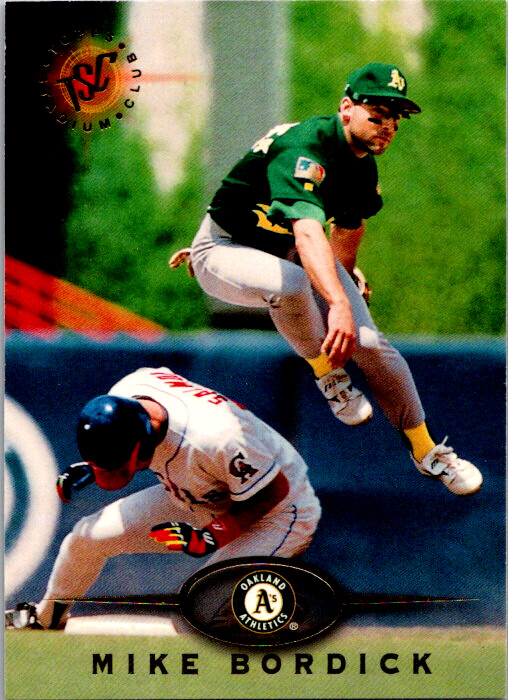 Mike Bordick 1995 Topps #245 Stadium Club First Day Issue Baseball Card ...
