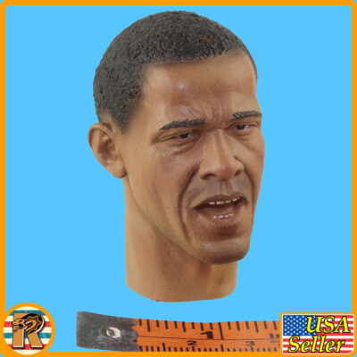 Obama - Head Sculpt (Open Mouth) - 1/6 Scale DID Action Figures | eBay