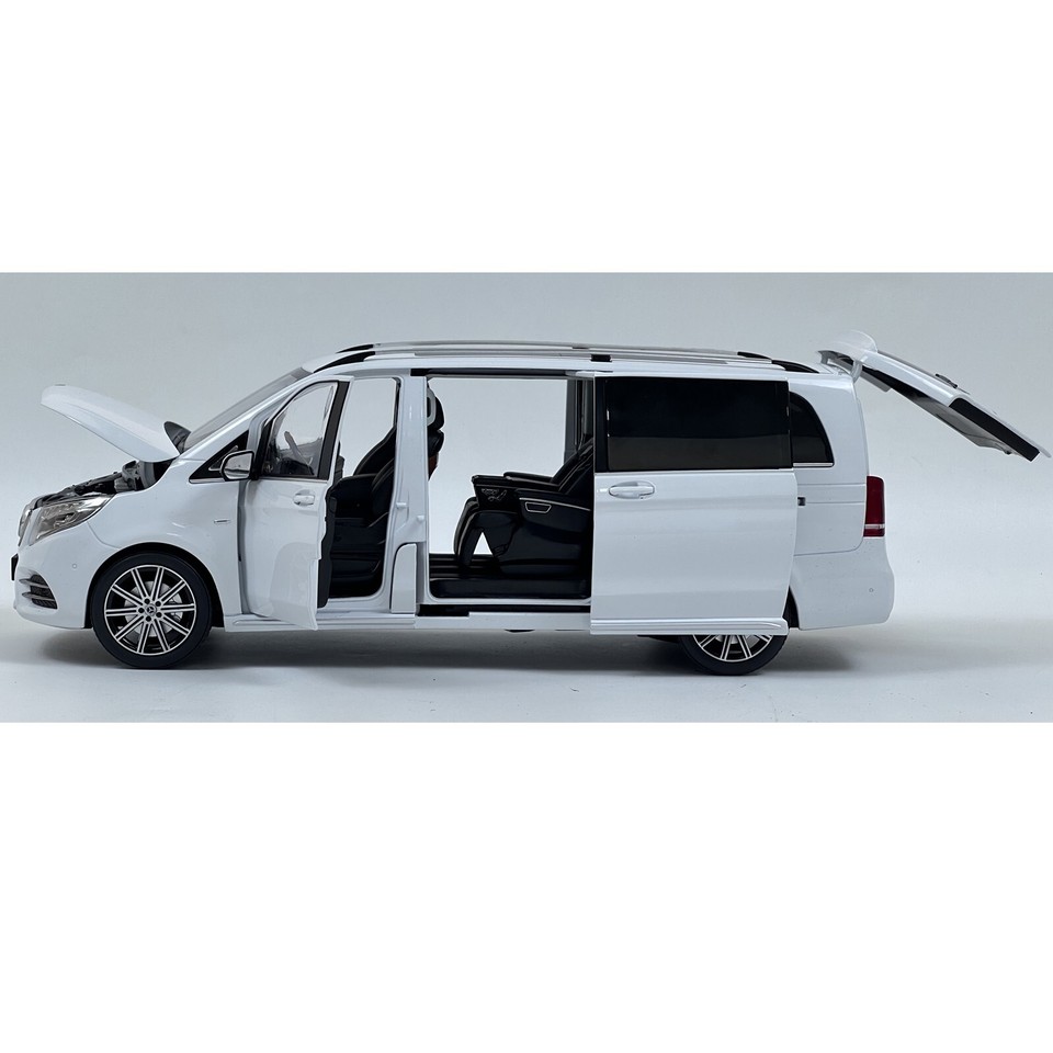 1:18 Scale Paudi Mercedes Benz V-Class V260L MPV White Diecast Model ...