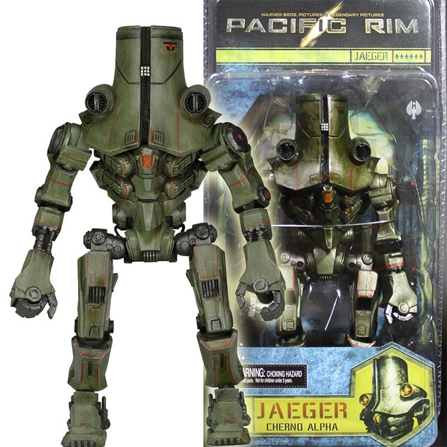 NECA Pacific Rim Jaeger Cherno Alpha 7" Action Figure Green Robot ...
