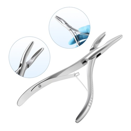 Micro Bone Rongeur Curved Surgical Dental Orthopedic Stainless Steel ...