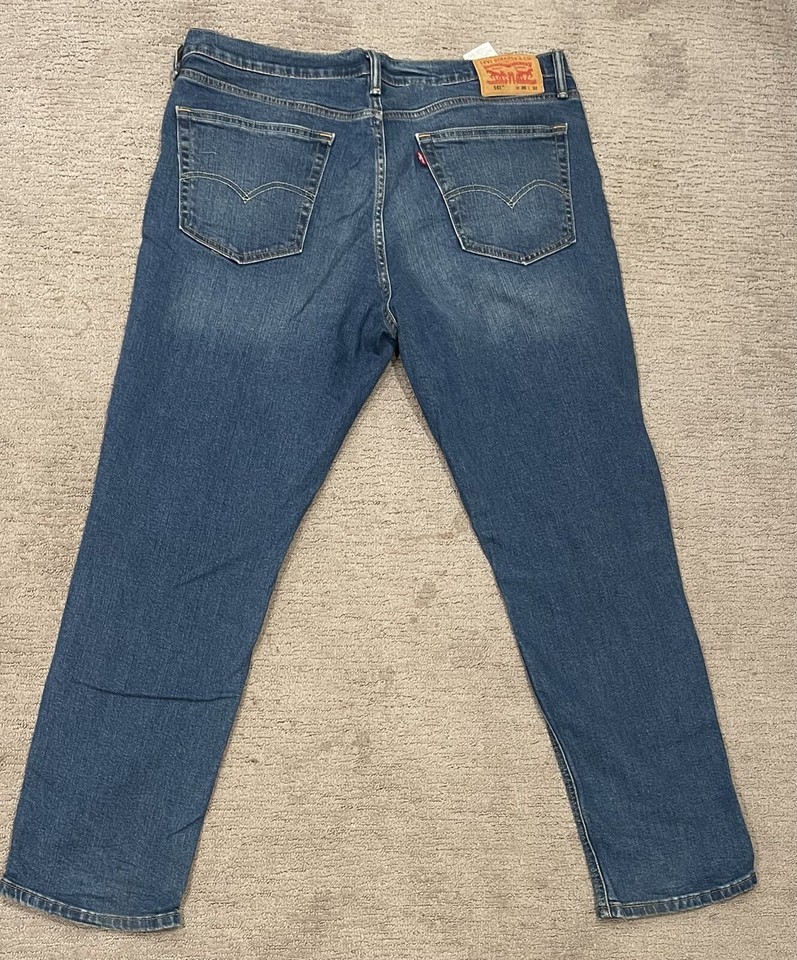 LEVI'S 541 Demin Jeans 36X32 Athletic Taper Fit 100% Cotton Excellent ...