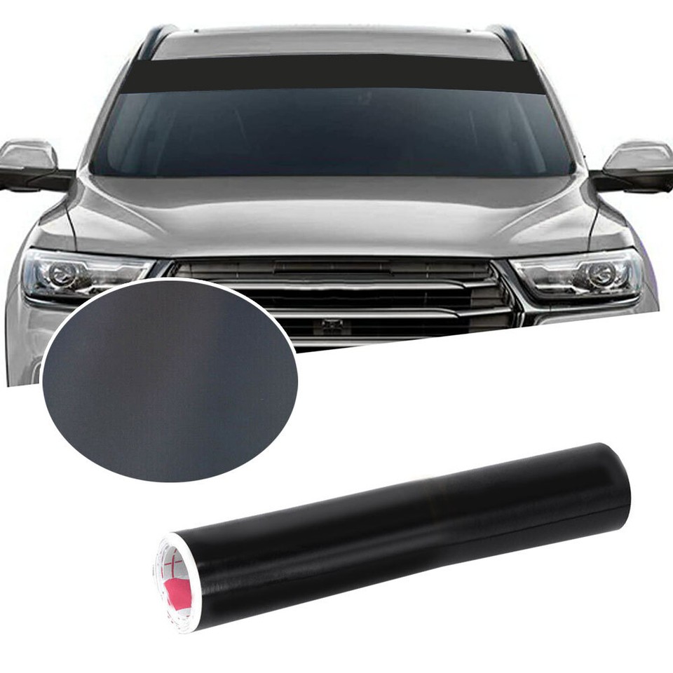 Car Front Windshield Sunshade Stickers Visor Sun Strip Tape Decal ...