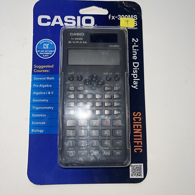 Casio FX-300MS Plus 2nd Edition Scientific Calculator BRAND NEW In ...