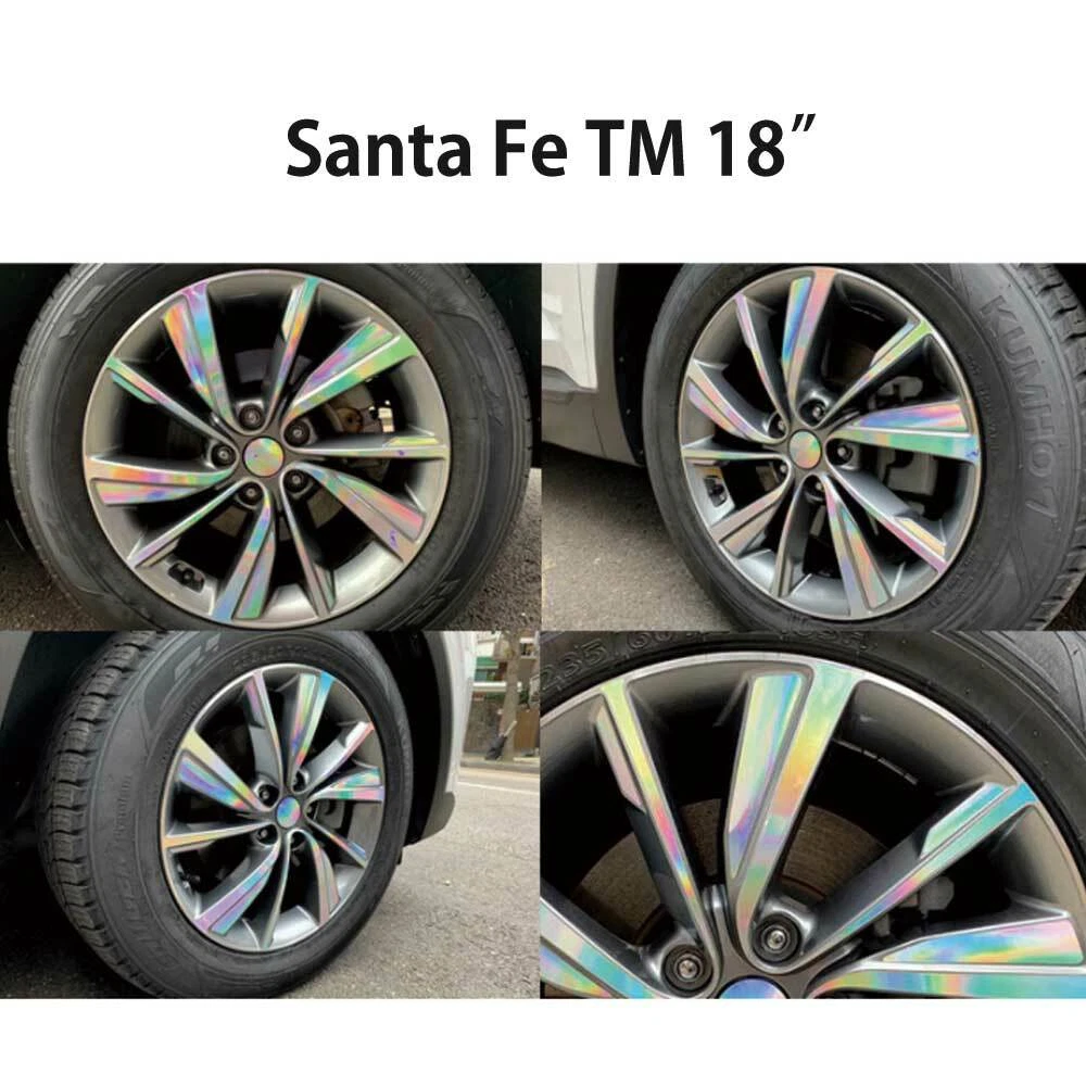 Hyundai Tiburon Decals Wheels Cover