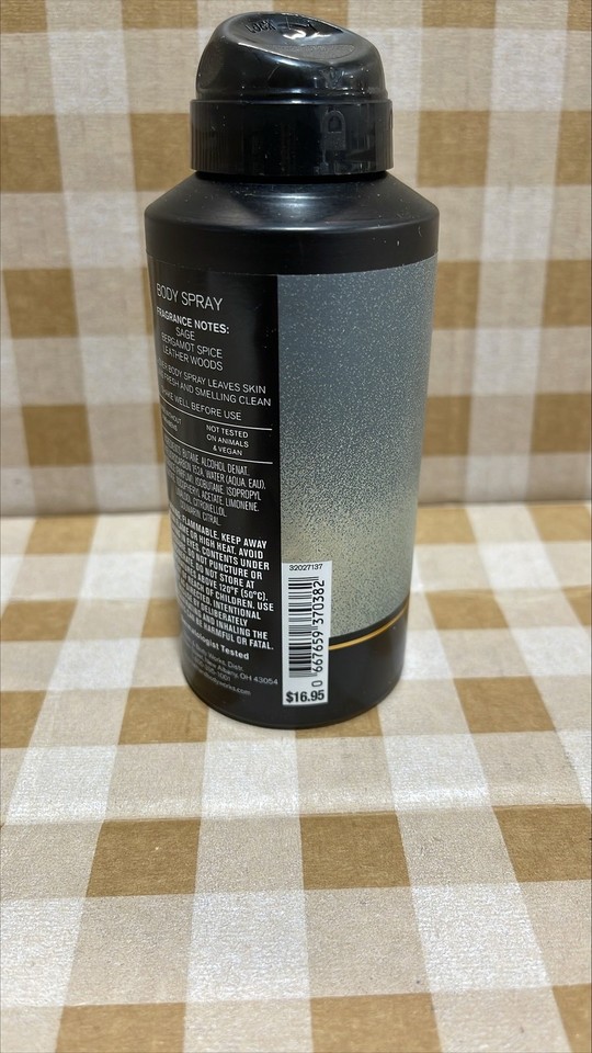 Bath And Body Works Graphite Body Spray 3.7 oz | eBay