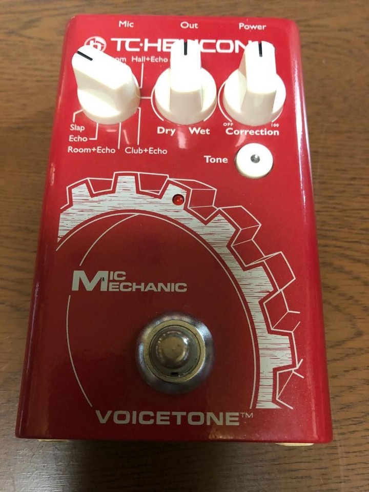 TC Helicon Mic Mechanic Red Vocal Effects Processor used from Japan | eBay