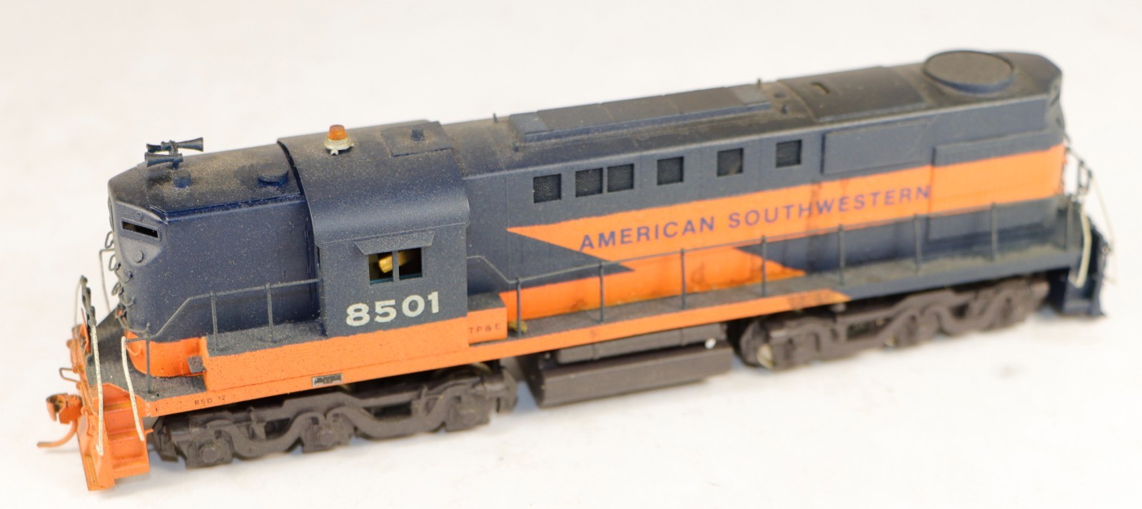 ALCO Models Brass DL-702 Powered Diesel Locomotive A.S. Railway 1/87 HO ...