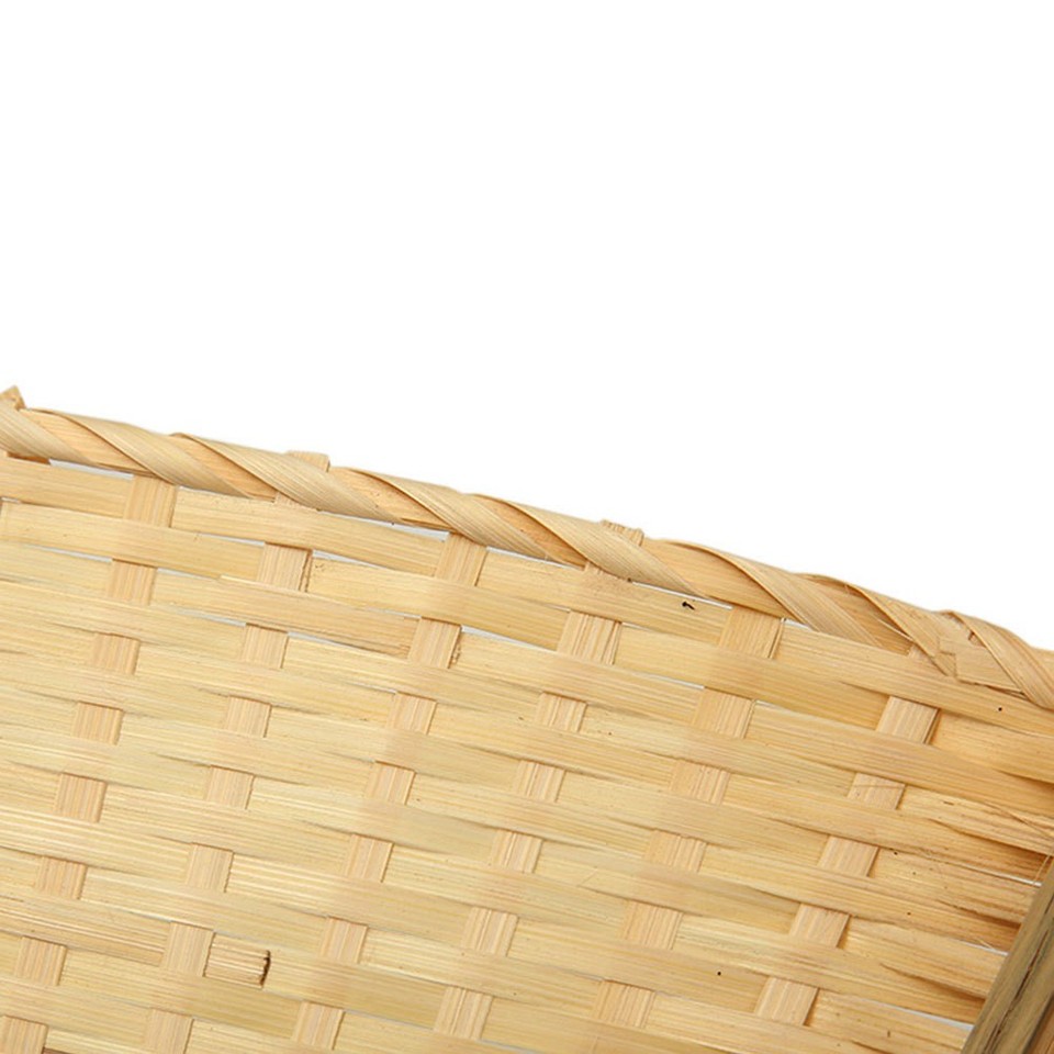 2 Pcs fruit serving tray Miniature Dustpan Rattan Storage Basket Diy ...