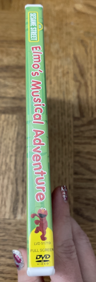 Sesame Street Elmos Musical Adventure DVD-Very Rare Vintage-SHIPS N 24 ...