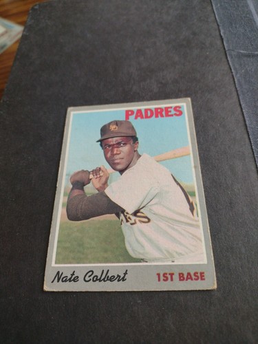 1970 Topps Baseball #11 Nate Colbert San Diego Padres G/VG | eBay