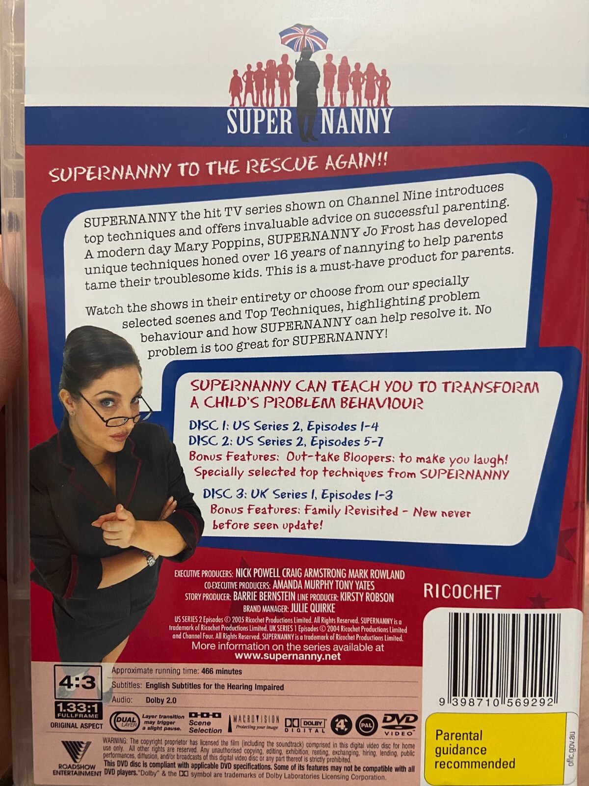 Super Nanny : Series 2 (DVD, 2005) for sale online | eBay