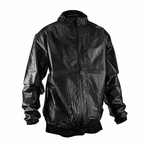 LEATT RAIN JACKET RACE COVER SMOKE ADULT WATERPROOF MOTOCROSS MX ENDURO ...