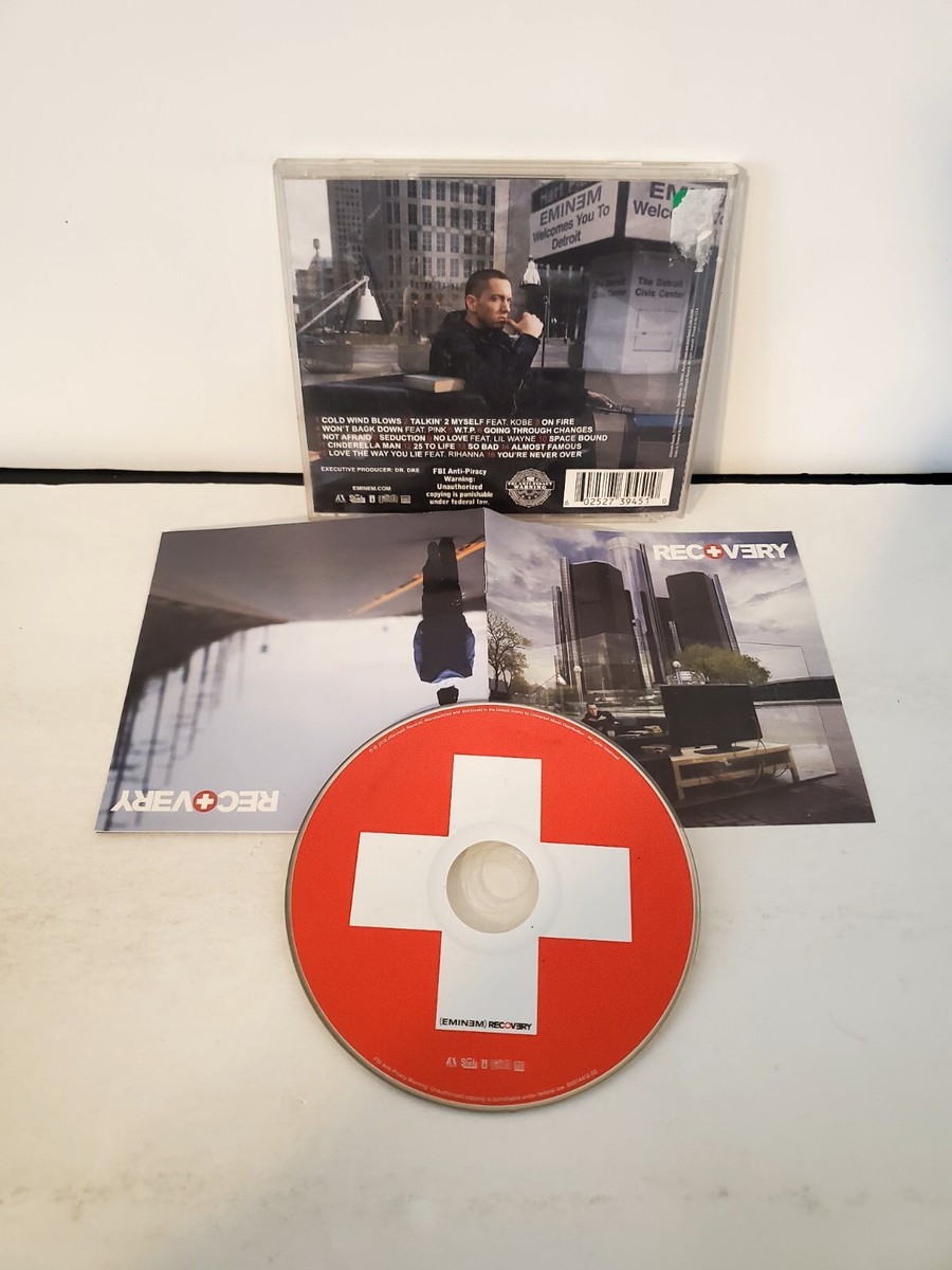 Eminem Recovery Album Cover Clean 4 Years Ago Today, 'The Marshall