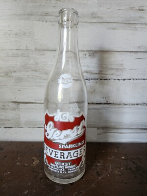 12 Oz. Gerst Sparkling Beverages Acl Bottle Gerst Beer Nashville TN. 1 ...