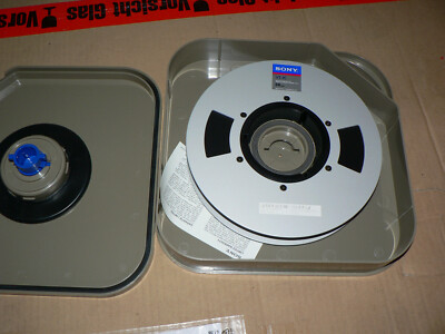 Sony V1-K High Band Master Tape 1" 34 min, Aluminum Reel and Hardcase ...