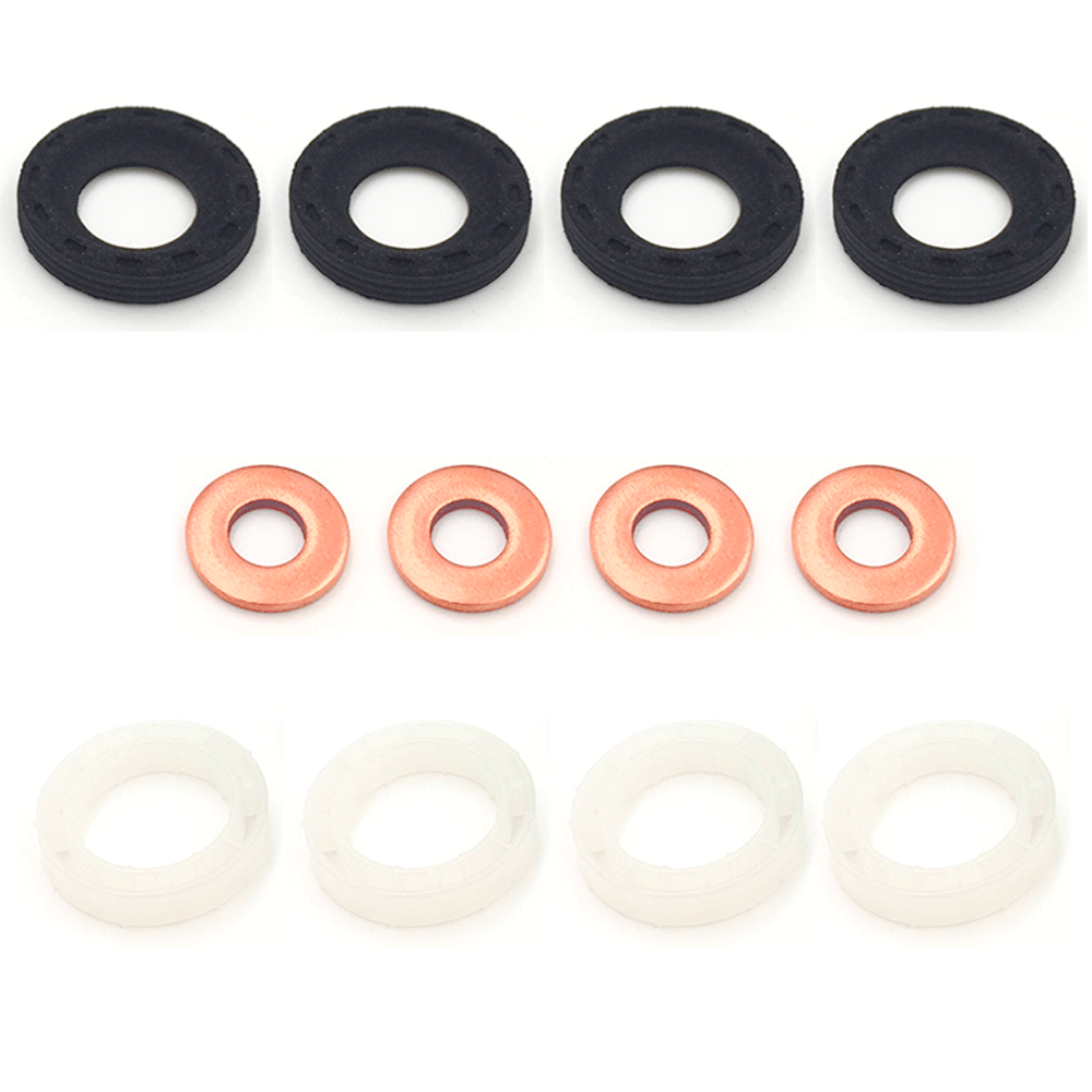 4 x Joints d'injecteur 1,6 HDI Peugeot Citroen Mini 1982A0 1609848080 ...