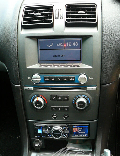 Ford Falcon BA-BF dash fascia for aftermarket head unit. | eBay