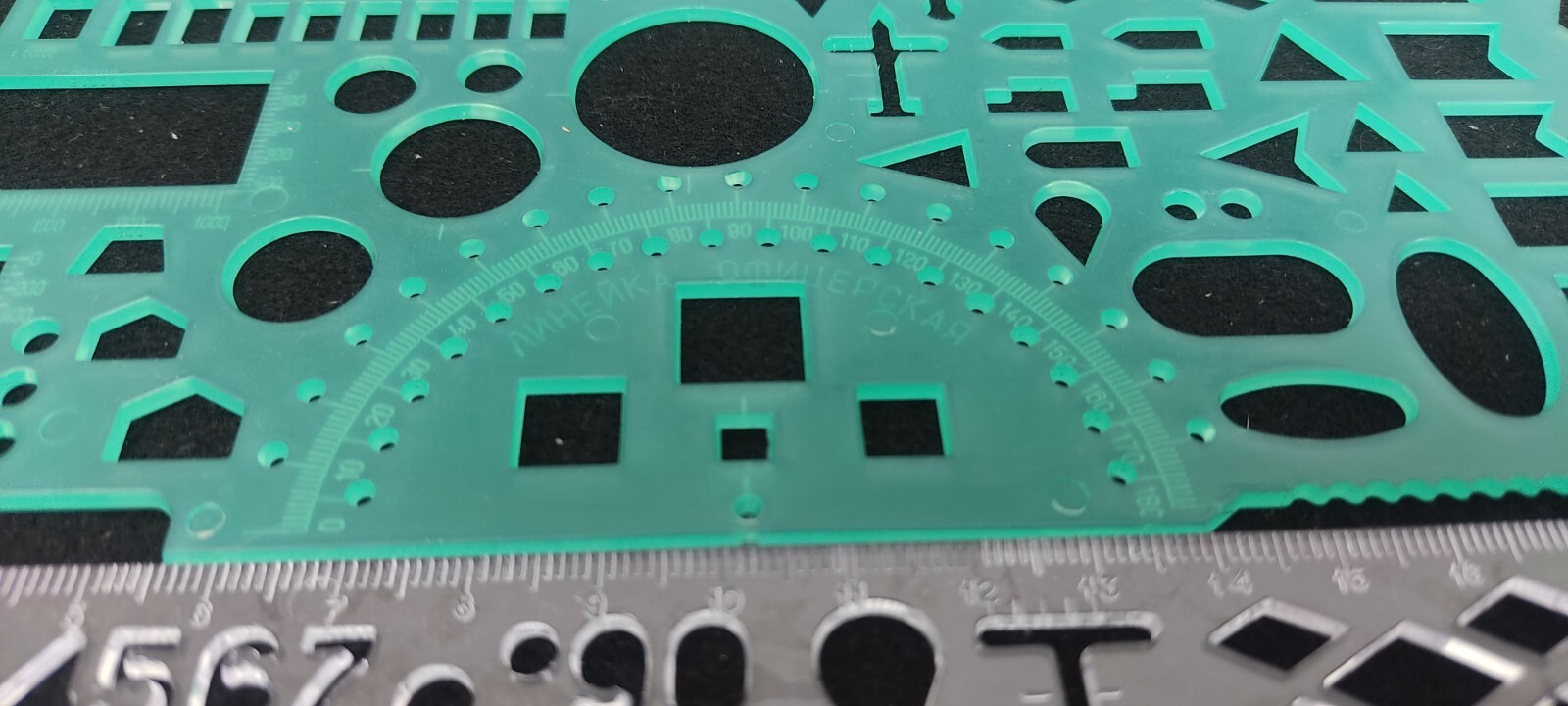 Russian Combat mission plotter 2 Pcs Officer ruler special tool ...