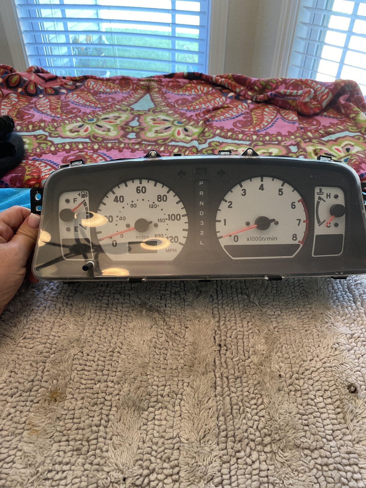 02 03 Mitsubushi Montero Speedometer Instrument Cluster UNK Miles ...