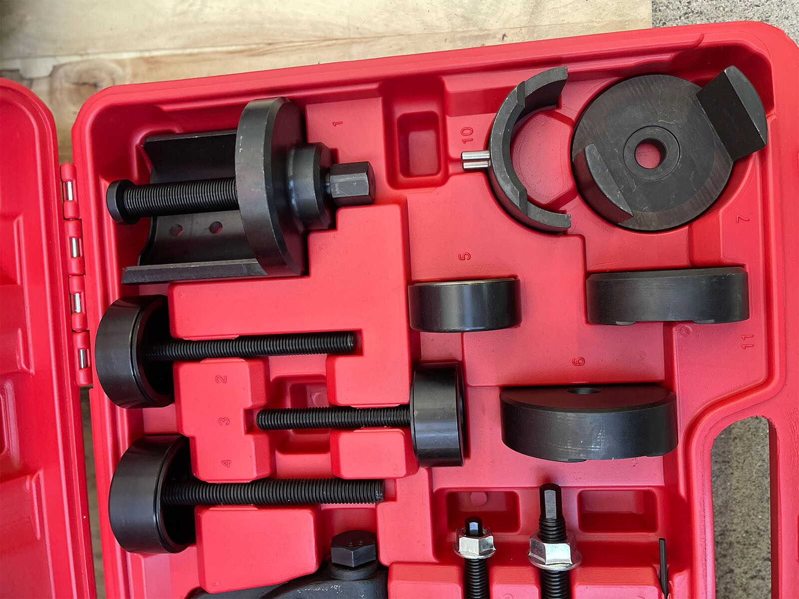 Rear Axle Arm Suspension Bush Remover & Installer For Toyota CAMRY ...