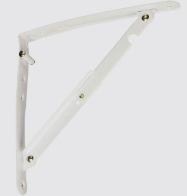 (2-PACK) ULTRA HARDWARE ULT11030 8" x 8" WHITE FOLDING SHELF BRACKETS ...