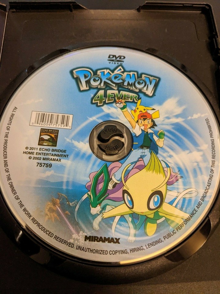 Pokemon 4 Ever - DVD - Pre-owned - Widescreen 786936208597| eBay