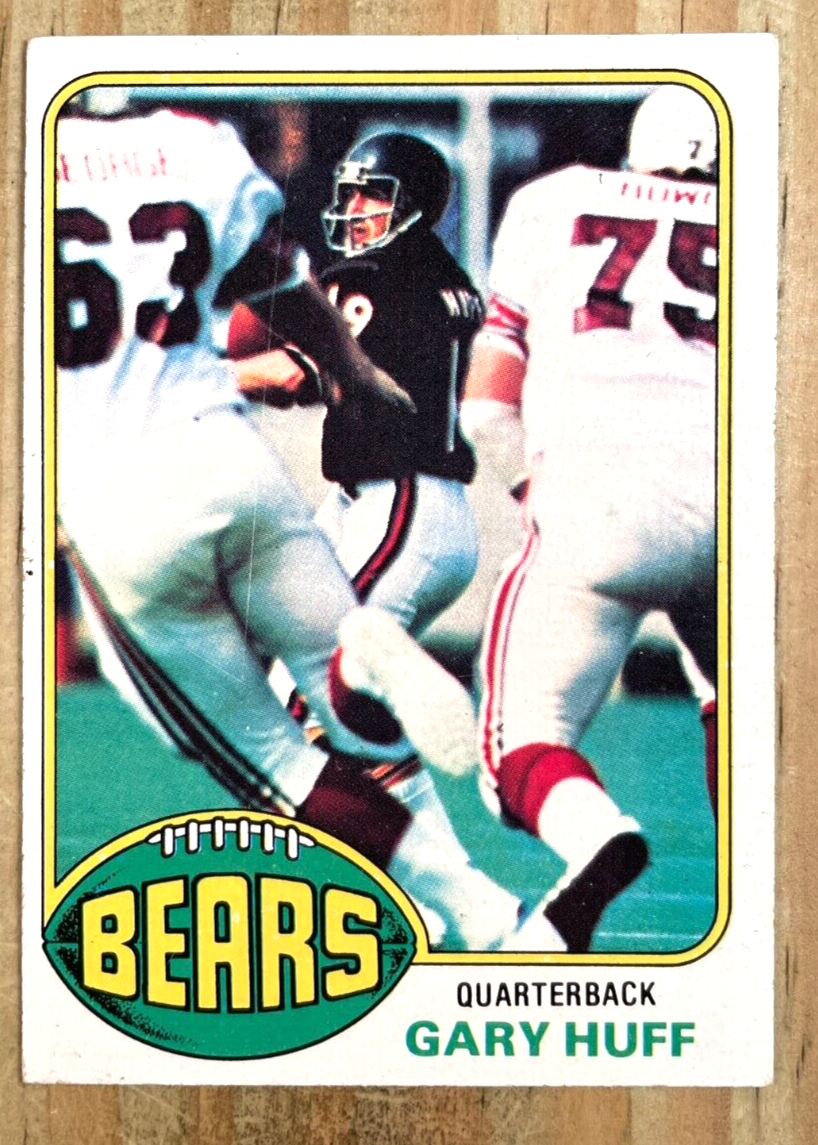 1976 TOPPS GARY HUFF CARD#364 CHICAGO BEARS BUCCANEERS FLORIDA ST ...