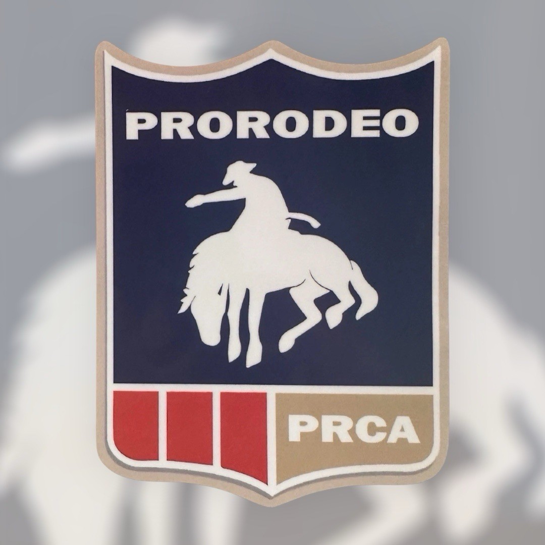 Professional Rodeo Cowboys Prorodeo PRCA 6” Inch Waterproof Vinyl ...