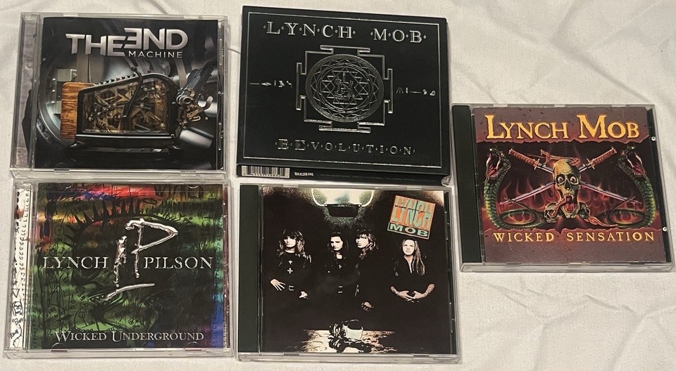 George Lynch / Mob / Pilsen / End Machine CD Lot of 9 (Dokken) | eBay