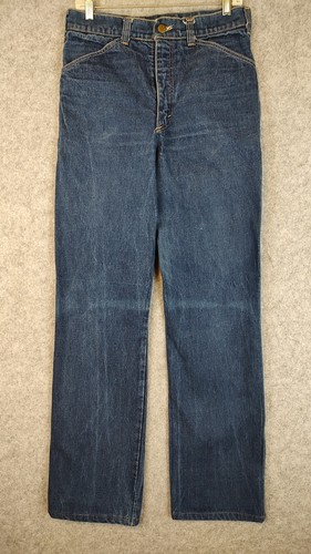 Fiorucci Safety Jeans Women Size 32 High Rise Straight Western Vintage ...