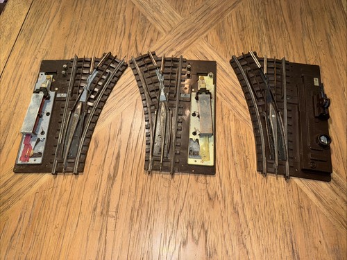 Pair Of Postwar Lionel Super O Gauge #112 Switches & One #142 Switch | eBay