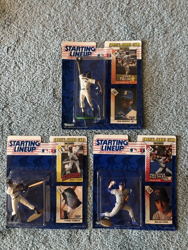 Lot of 3 - 1993 MLB Starting Lineups - Griffey Jr, Ryan, Thomas (F) | eBay